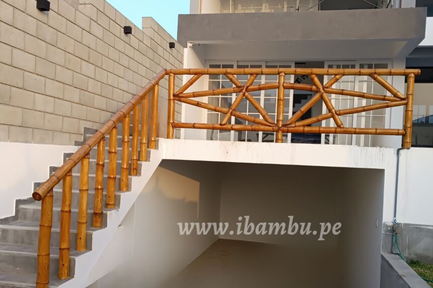 Barandas y pasamanos de bambú - Ibambu - Lo mejor en bambú